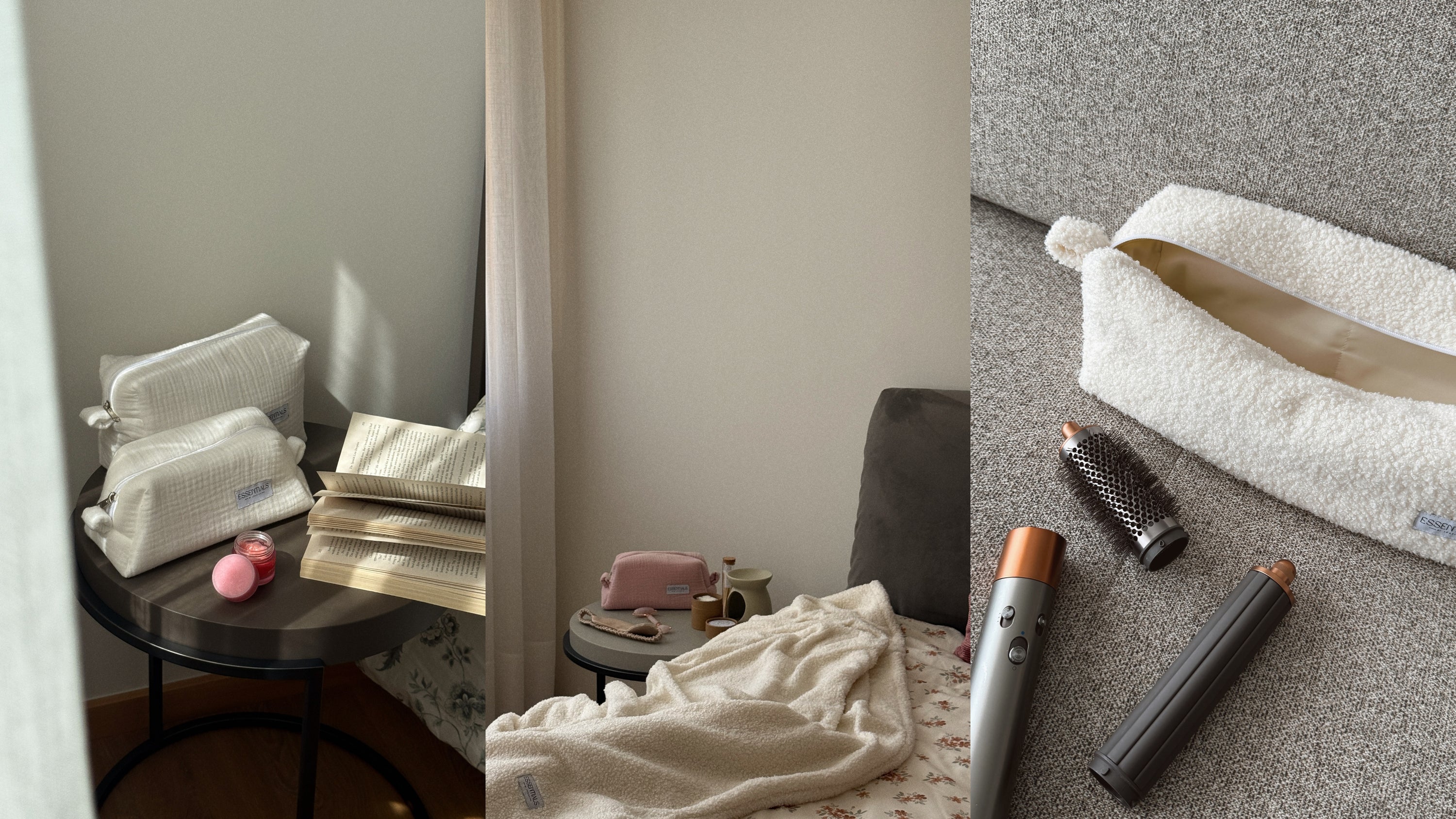 ESSENTIALS by Jéssica - Aesthetic Beauty Bags, Candles & Home Decor ...